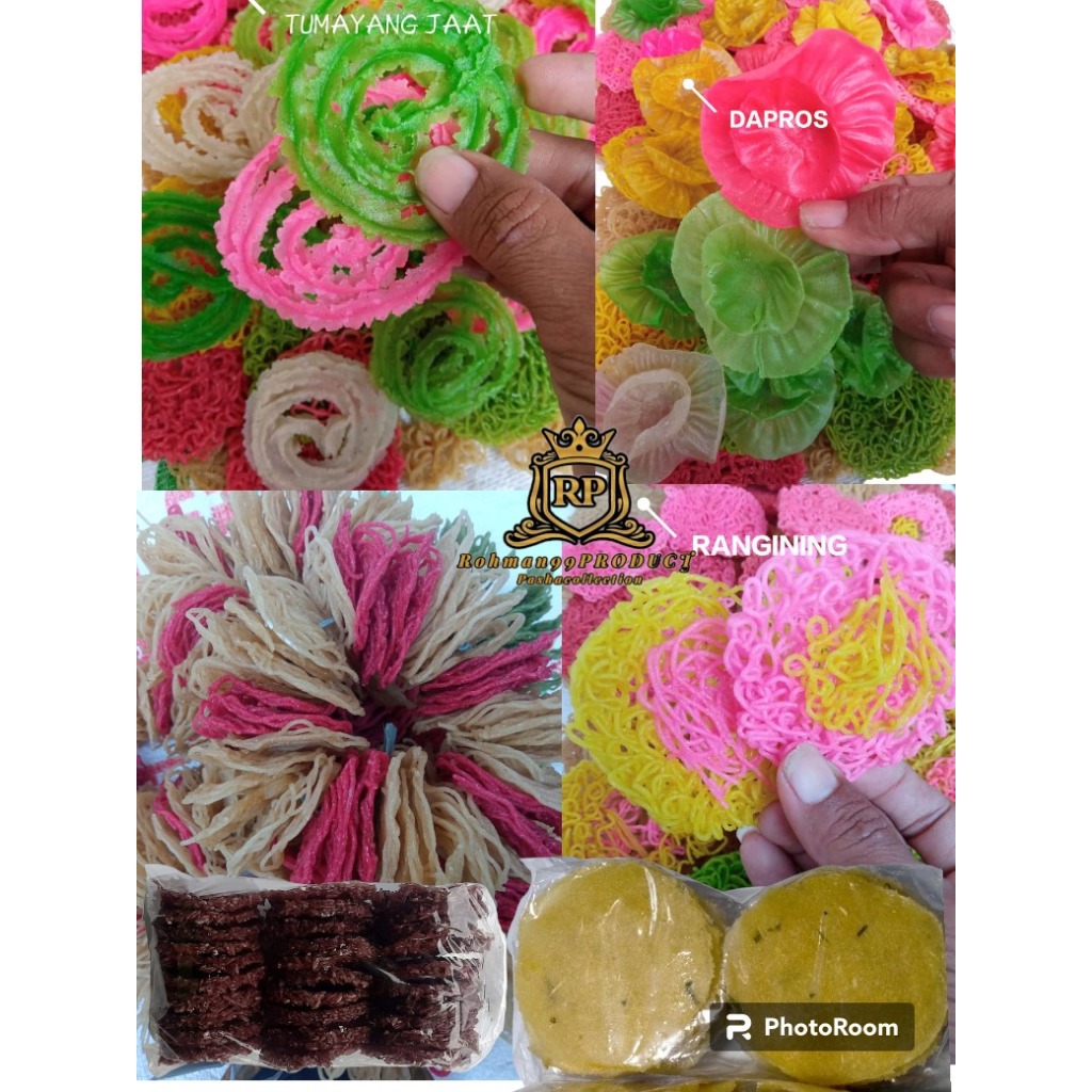 Jual Rengginang/Kutumayang Singkong Dapros Opak Singkong/ Emping ...