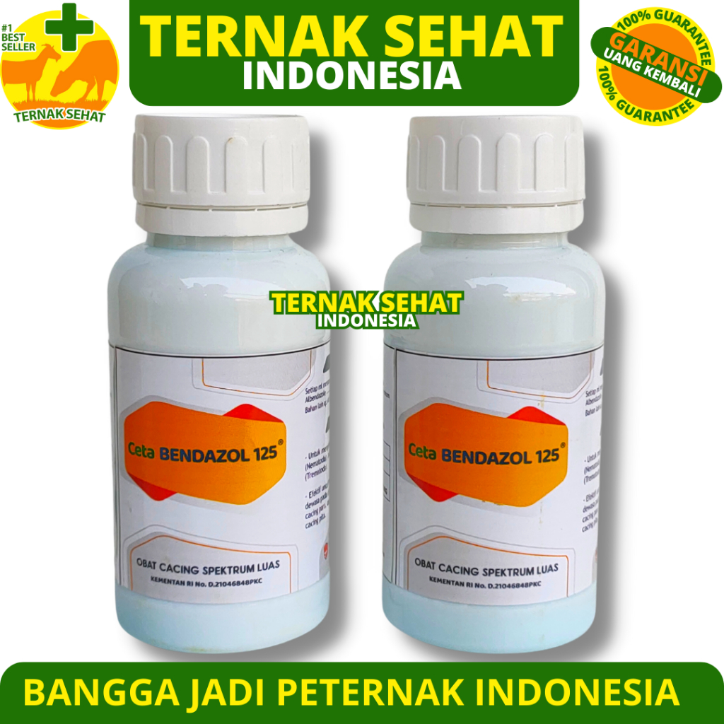 Jual CETA BENDAZOL 12,5% 100ML - Obat Cacing Cair Ampuh untuk Ternak ...