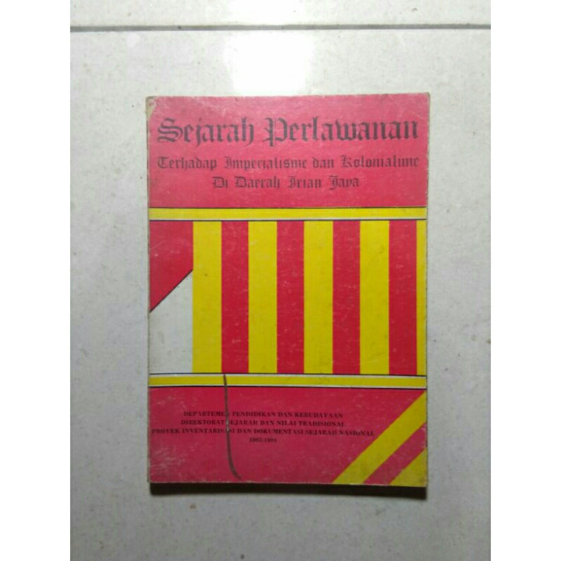 Jual buku langka sejarah perlawanan terhadap imperialisme dan ...