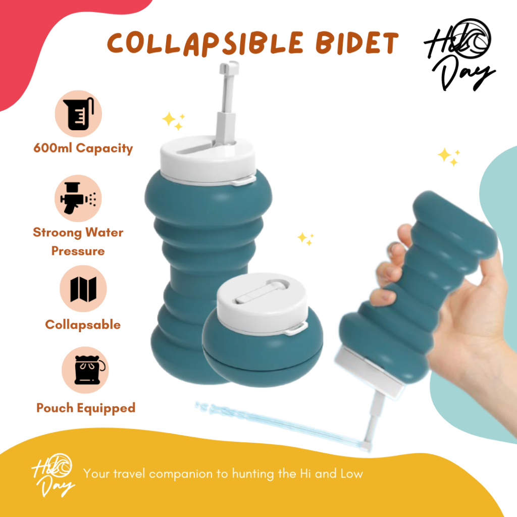 Jual HILODAY Bidet Lipat Portable Collapsible Semprotan Cebok Travel ...