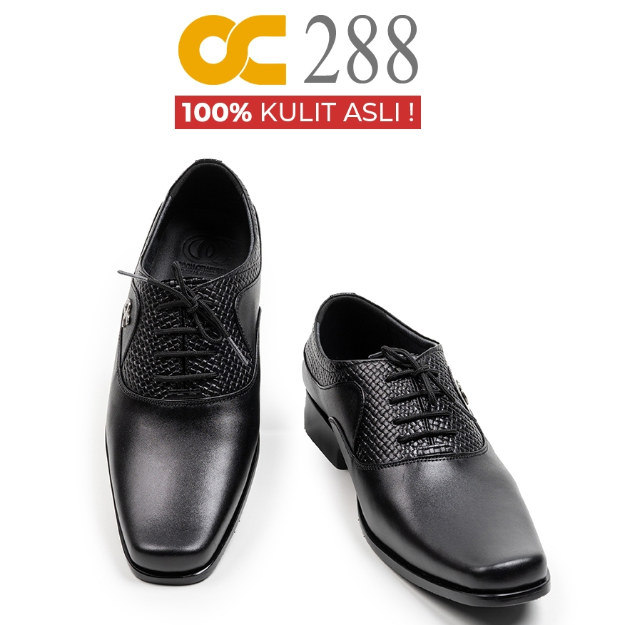 Jual Sepatu Oxford Pria Kulit Asli Odon Cibaduyut OC 288 Pantofel ...