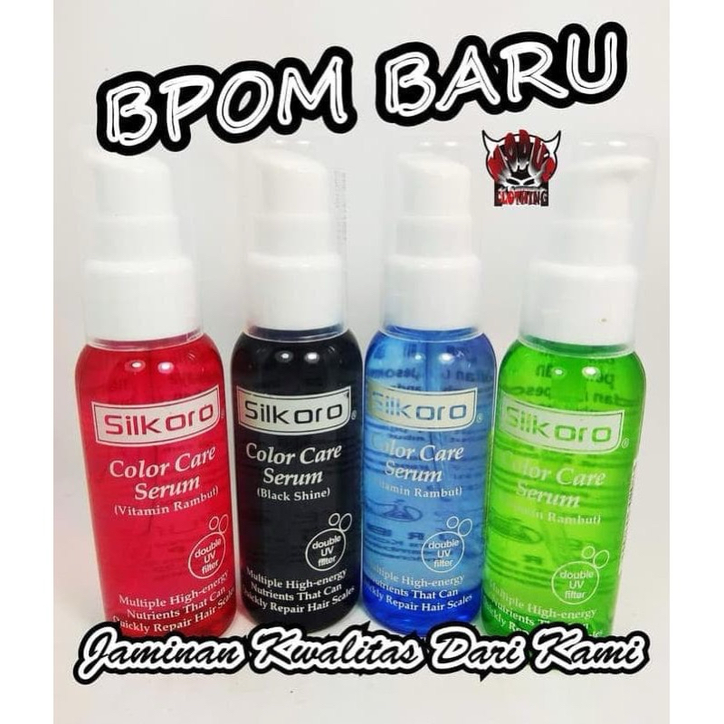 Jual SILKORO VITAMIN HAIR SERUM 80ml (KECIL) | Shopee Indonesia