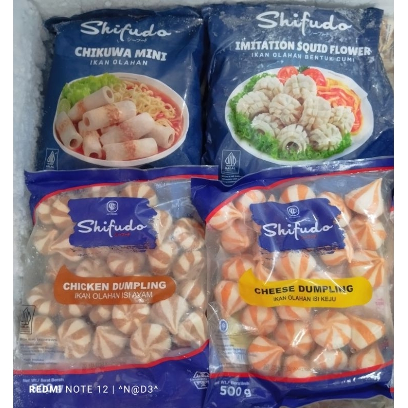 Jual Aneka Shifudo 500g dumpling chikuwa cumi flower | Shopee Indonesia