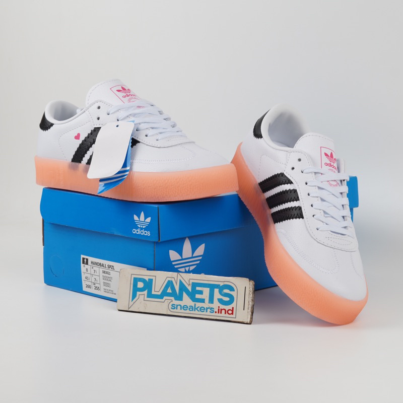 Jual Sepatu Adidas Cewek Adidas Samba Rose Valentine White Pink ...
