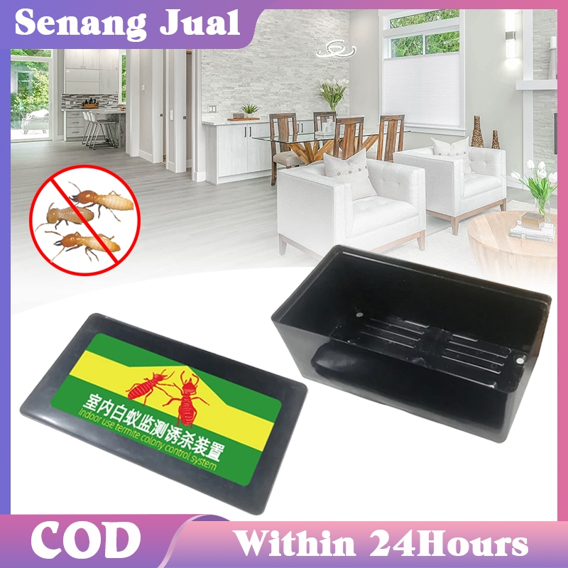 Jual Obat Anti Rayap Kotak Umpan Rayap Indoor Container Bait Termite ...