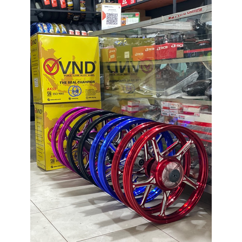 Jual VND Velg Racing AK 55 140x17 & 160x17 - Jupiter Z/ Jupiter Mx Old ...