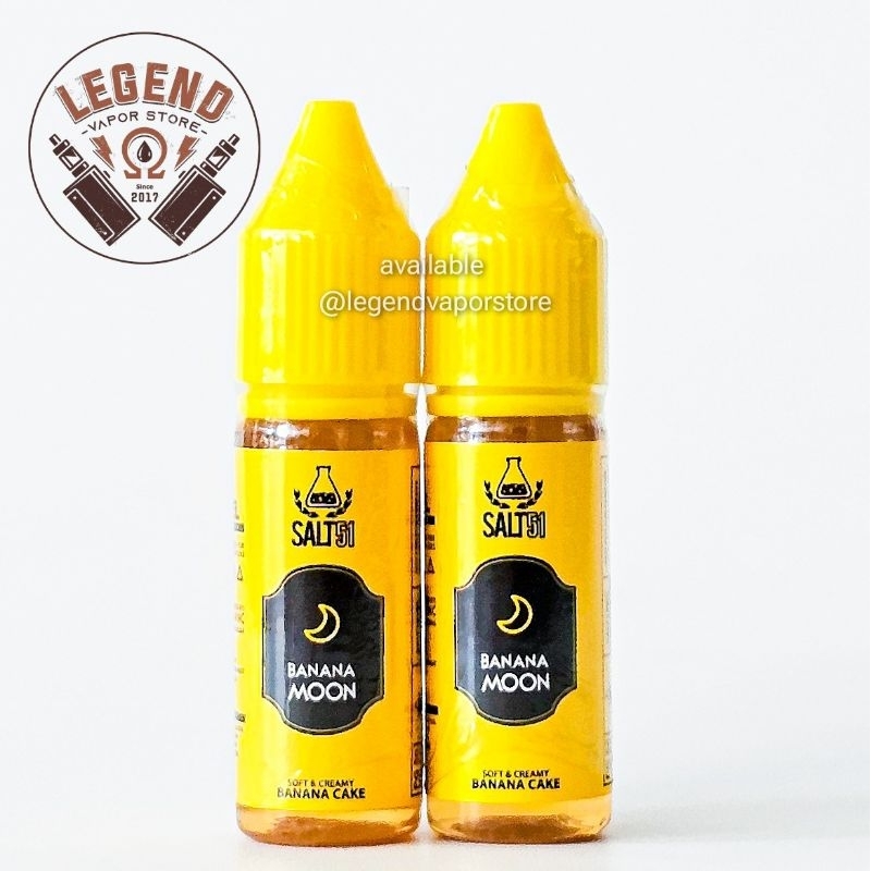 Jual SALT NIC - BANANA MOON Banana Cake 15ML 25MG AUTHENTIC | Shopee ...