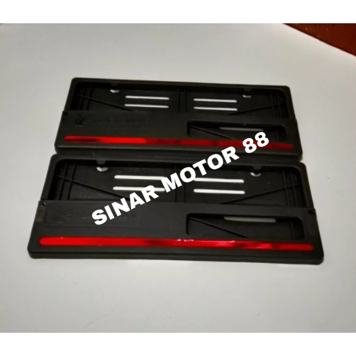 Jual TEMPAT PLAT NOMOR MOTOR COVER TEMPAT DUDUKAN 1 PASANG / RUMAH PLAT ...