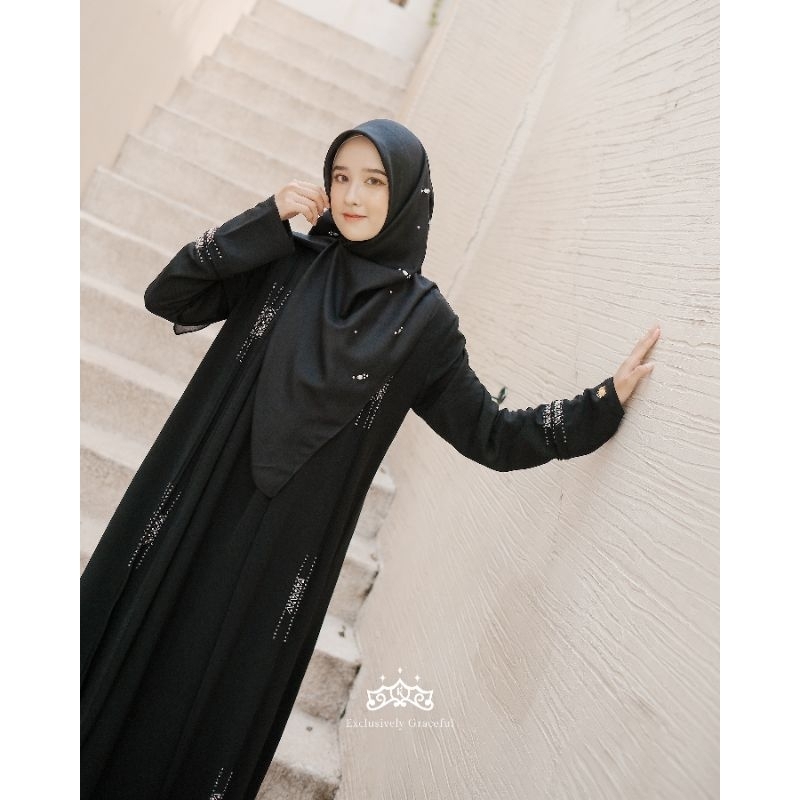 Jual READY STOCK!!! NOOR ABAYA BY KAZAMI STORE/abaya Noor kazami | Shopee Indonesia