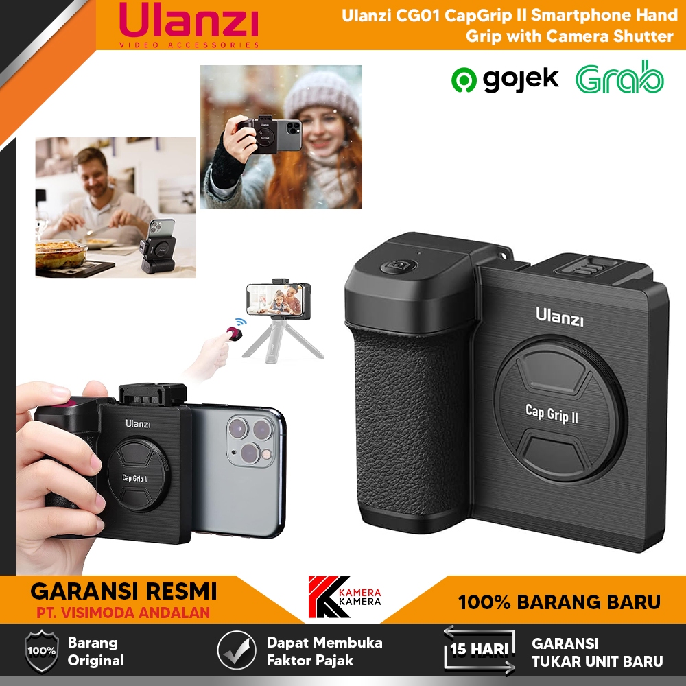 Jual Ulanzi CG01 CapGrip II Smartphone Hand Grip with Camera Shutter ...