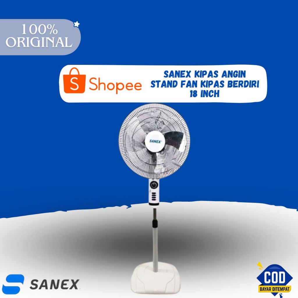 Jual Sanex Kipas Angin Standing 18 inch FS-1899 Kipas Berdiri Kipas ...
