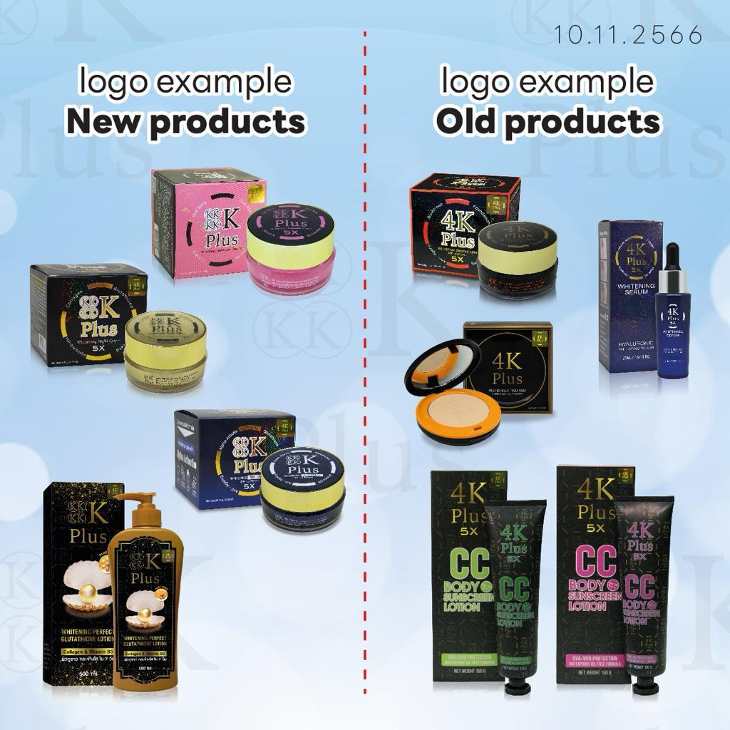 Jual 4K PLUS WHITENING NIGHT CREAM , BB CREAM , DAY CREAM , UNDERARM ...