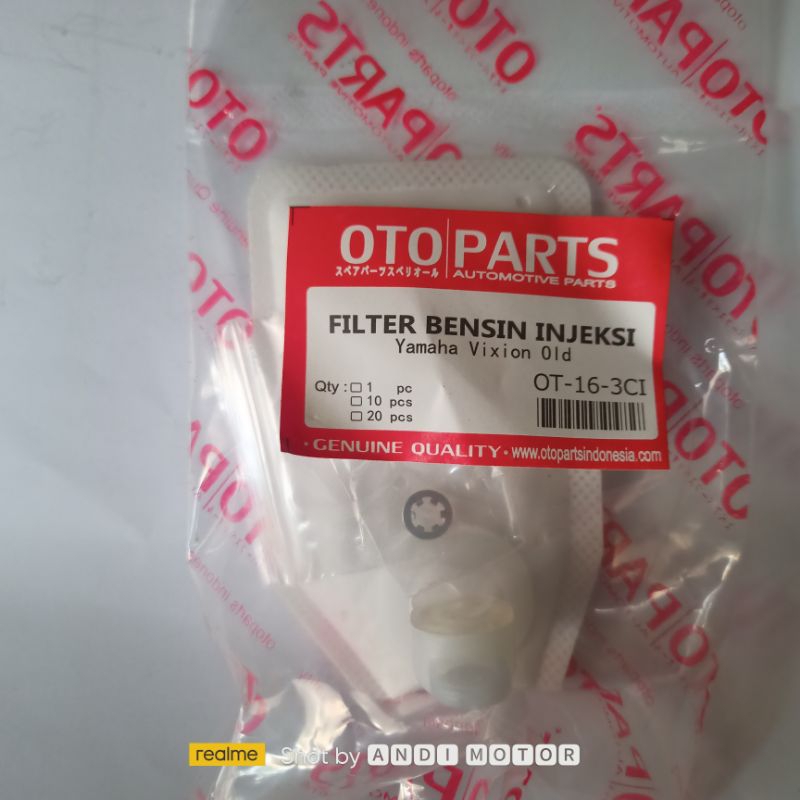 Jual Oto parts Filter fuell pump fuelpump Yamaha Vixion old 2008 3C1 ...
