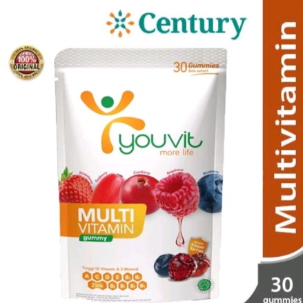 Jual Youvit Multivitamin Dewasa 30'S | Shopee Indonesia