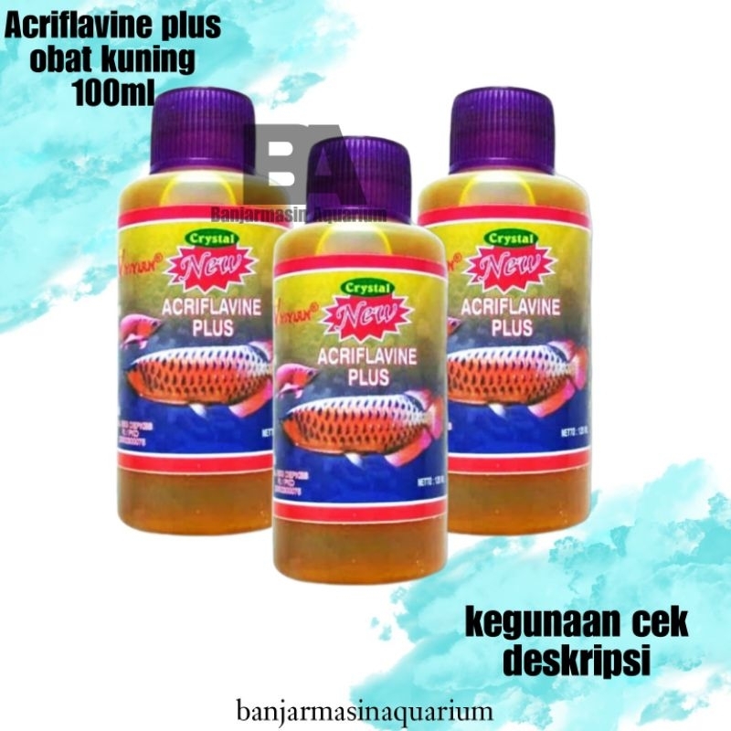Jual ACRIFLAVINE PLUS OBAT IKAN OBAT KUNING OBAT LUKA IKAN | Shopee ...
