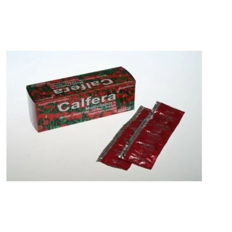 Jual Calfera Box 100 tablet Multivitamin | Shopee Indonesia