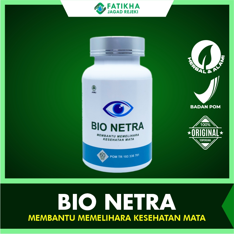 Jual Bio Netra Obat Herbal Mata Bionetra 60 Kapsul | Shopee Indonesia