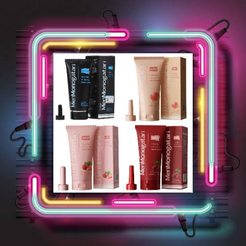 Jual Lubricant Love Men Monogatari 200ml Original Strawberry Peach ...