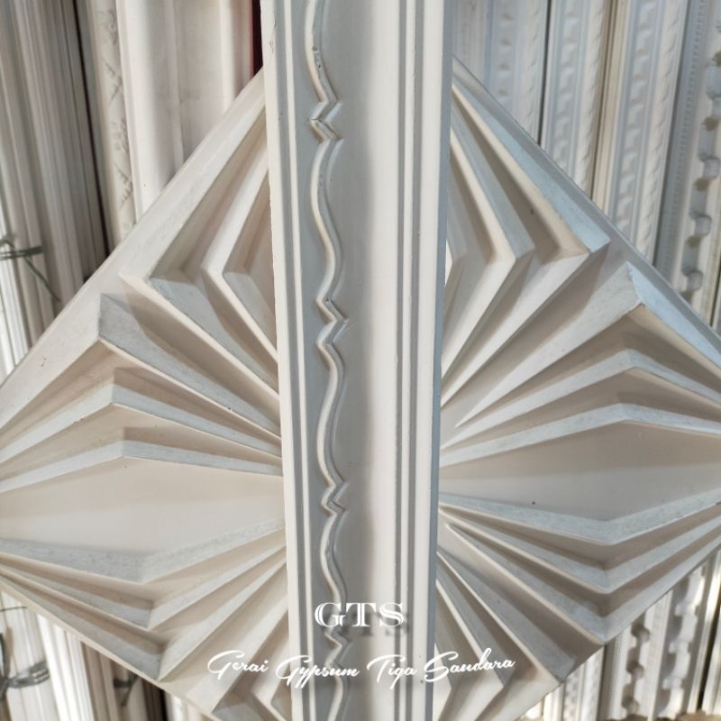 Jual Lis Gypsum Minimalis 9cm - List gipsum 9cm - Lis plafon gypsum 9cm ...