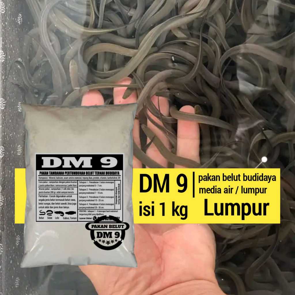 Jual pakan belut ternak media lumpur 1 kg | Shopee Indonesia