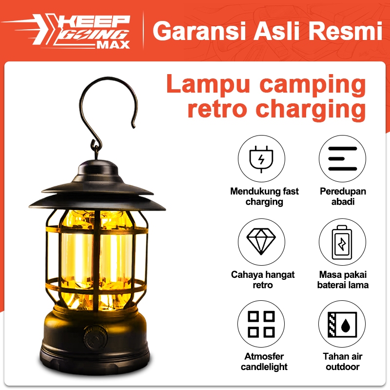 Jual Keep Going Max - Lampu Lentera LED / Lampu Tenda Camping / Lampu ...