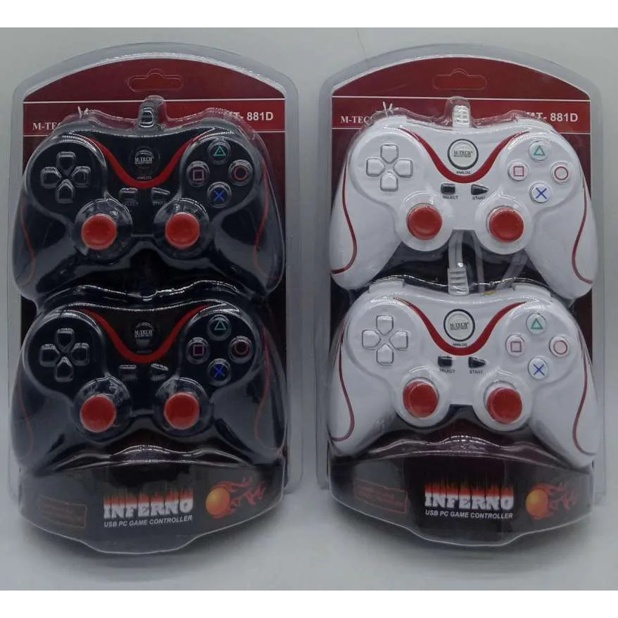 Jual M-Tech INFERNO MT-881D Gamepad Konsol Joy Stick Game Double/Dual ...