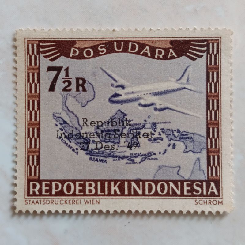Jual (AD) Perangko Revolusi Cetakan Wina Pos Udara - Repoeblik ...