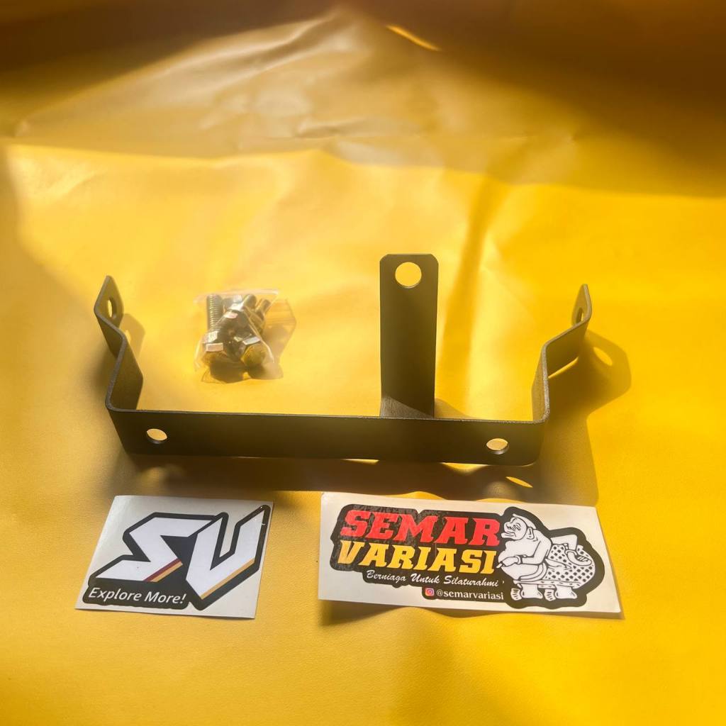 Jual dudukan plat nomor kolong cb150r cb150x di bawah radiator plat ...