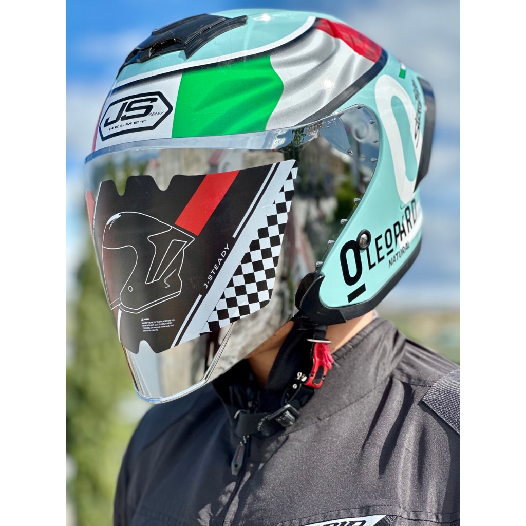 Jual Helm Js Armor Halfface Solid Motif Paket Ganteng Sni | Shopee ...