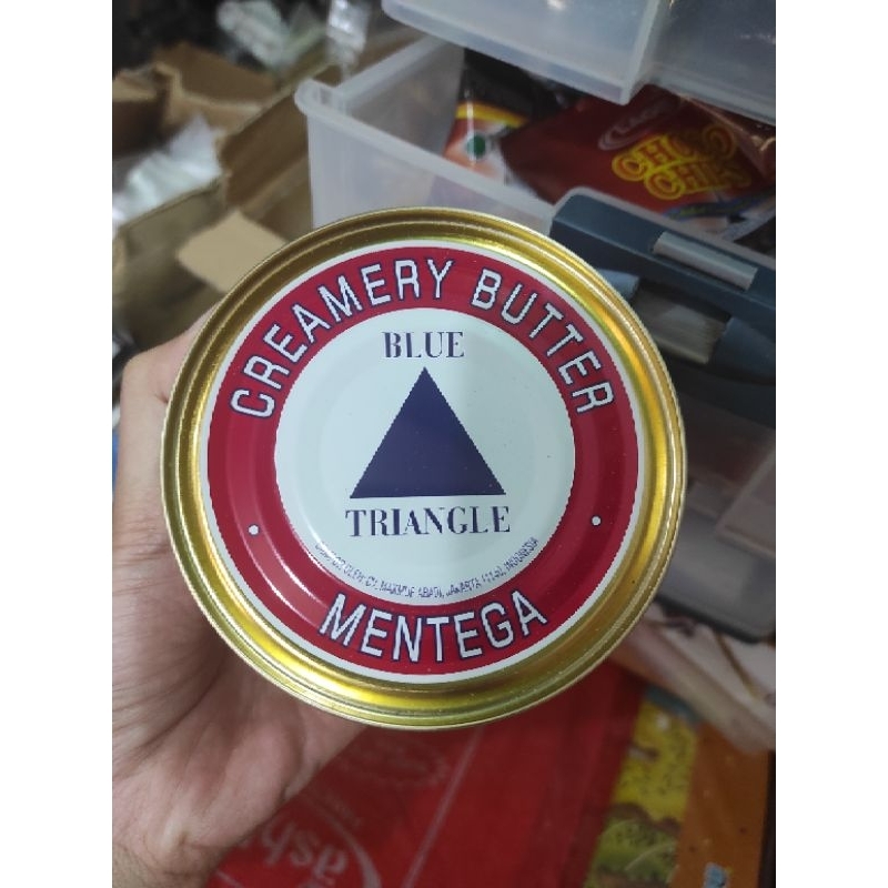 Jual butter blue triangle 340gr | Shopee Indonesia