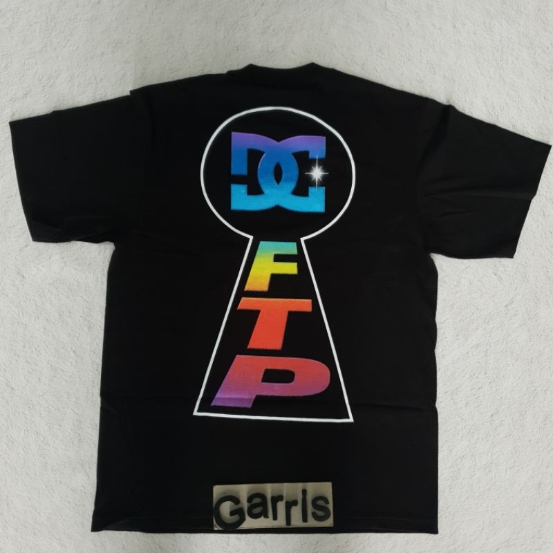 Jual FTP X DC LOGO TEE - BLACK | Shopee Indonesia