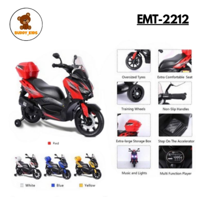 Jual EMT-2212||Mainan Motor aki Exotic Rechargeable|Motor aki E-Max ...