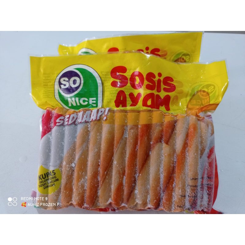 Jual So Nice Sosis 1kg | Shopee Indonesia