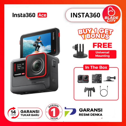 Jual Insta360 Ace Action Camera Insta 360 One AcePro Resmi Denka 1 tahun | Shopee Indonesia