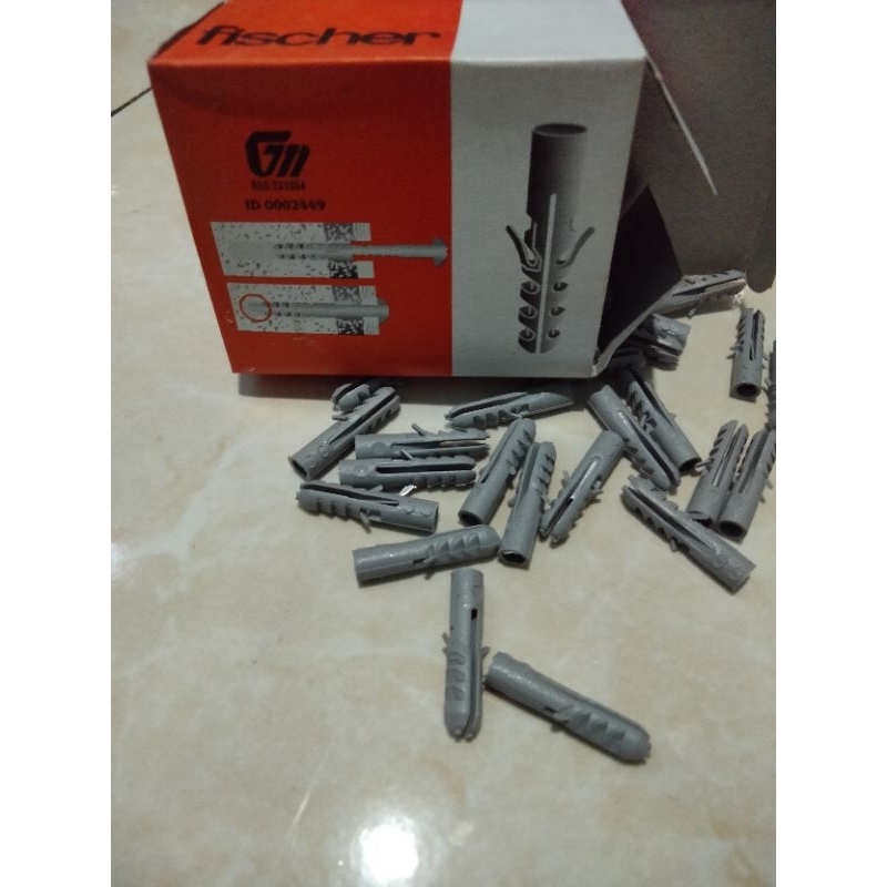 Jual DINABOLT S6 / SKRUP/PAKU/BAUT WALL PLUG Baut Tanam WALL PLUG Lubang Dinding 6mm - GMP S6 ...