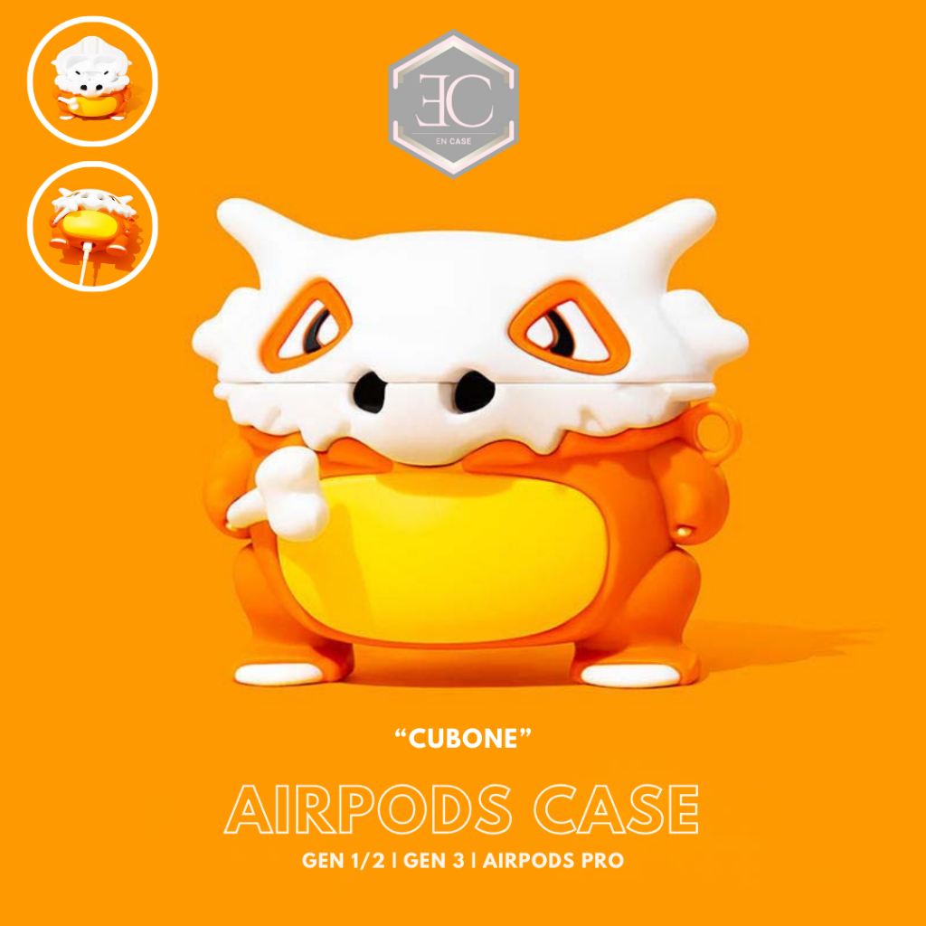 Jual Case Airpods 1 2 3 Pro Kartun Pokemon Cubone Lucu Keren Casing ...