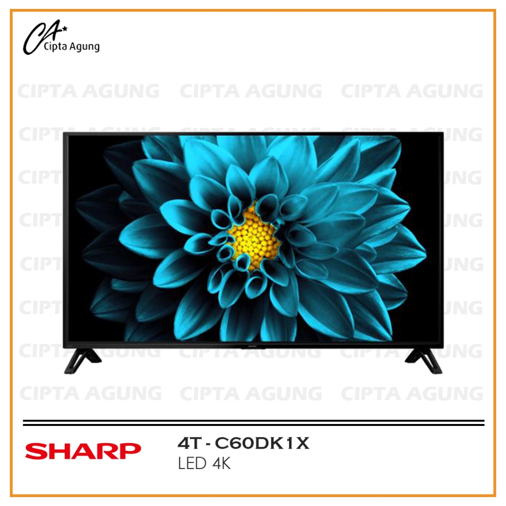 Jual SHARP LED TV 60 Inch Android TV 4K 4T-C60DK1X / 4T C60DK1X ...