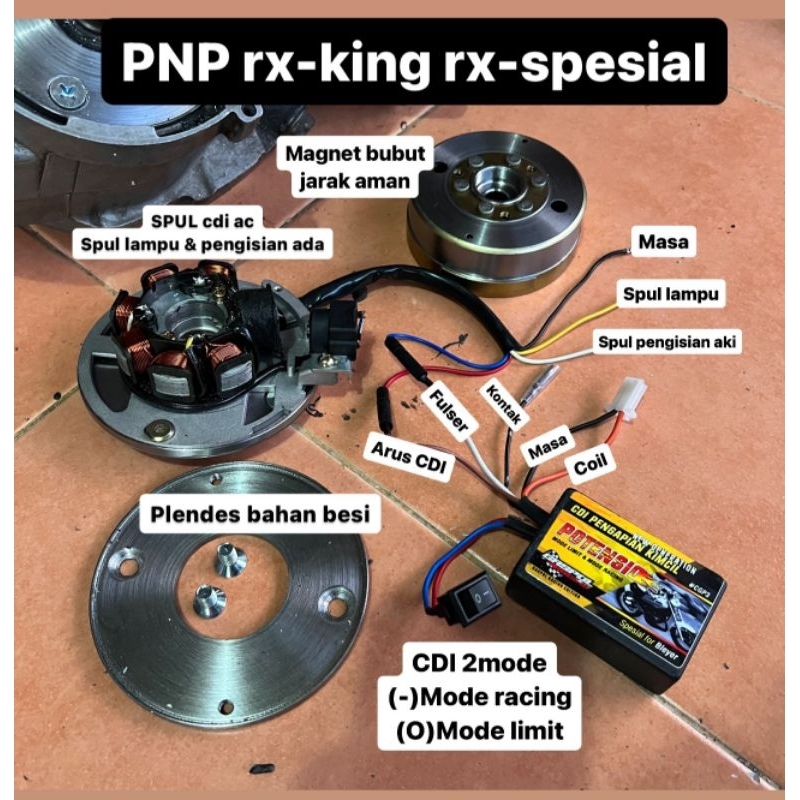Jual PAKET BLEYER MAGNET KIMCIL RX KING PLUS CDI LIMIT MAGNET KIMCIL PNP RX KING | Shopee Indonesia