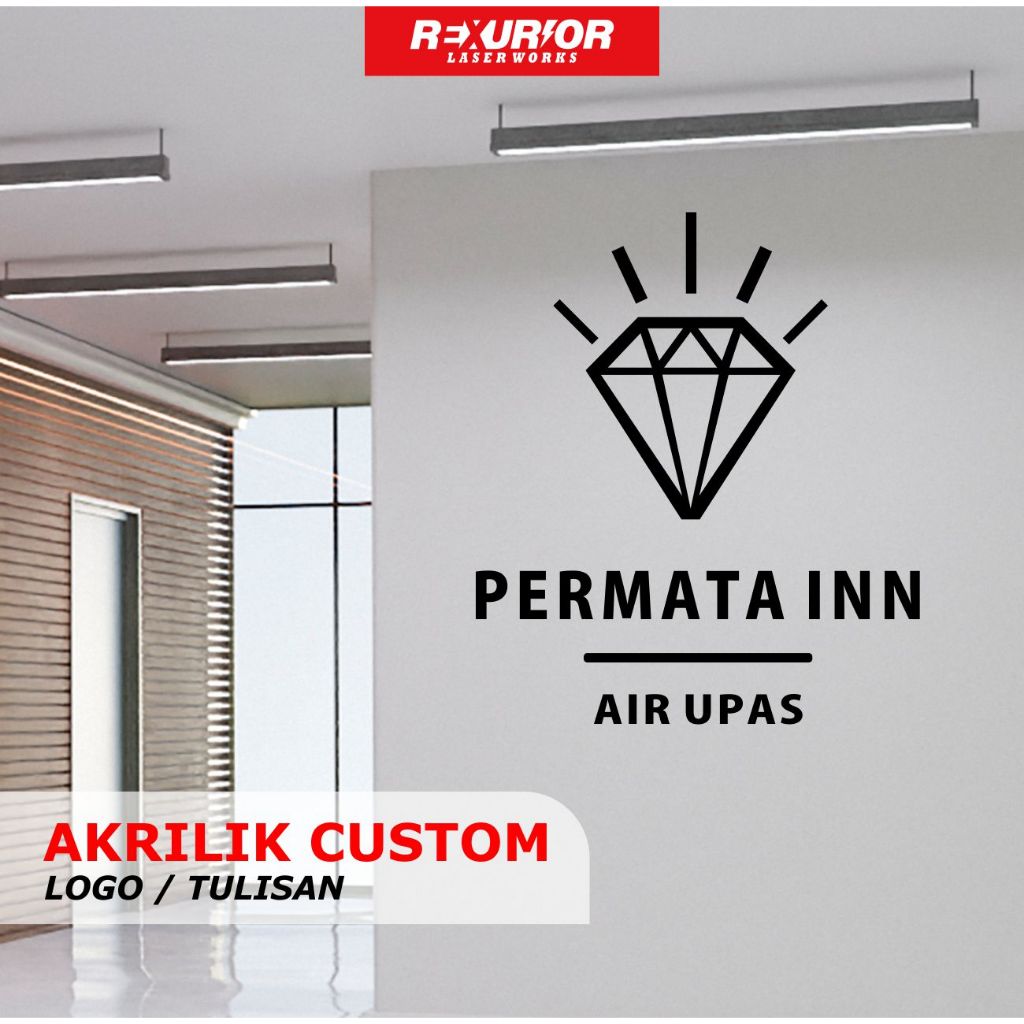 Jual Akrilik Custom Huruf Dan Logo Timbul Untuk Backdrop Papan Usaha ...