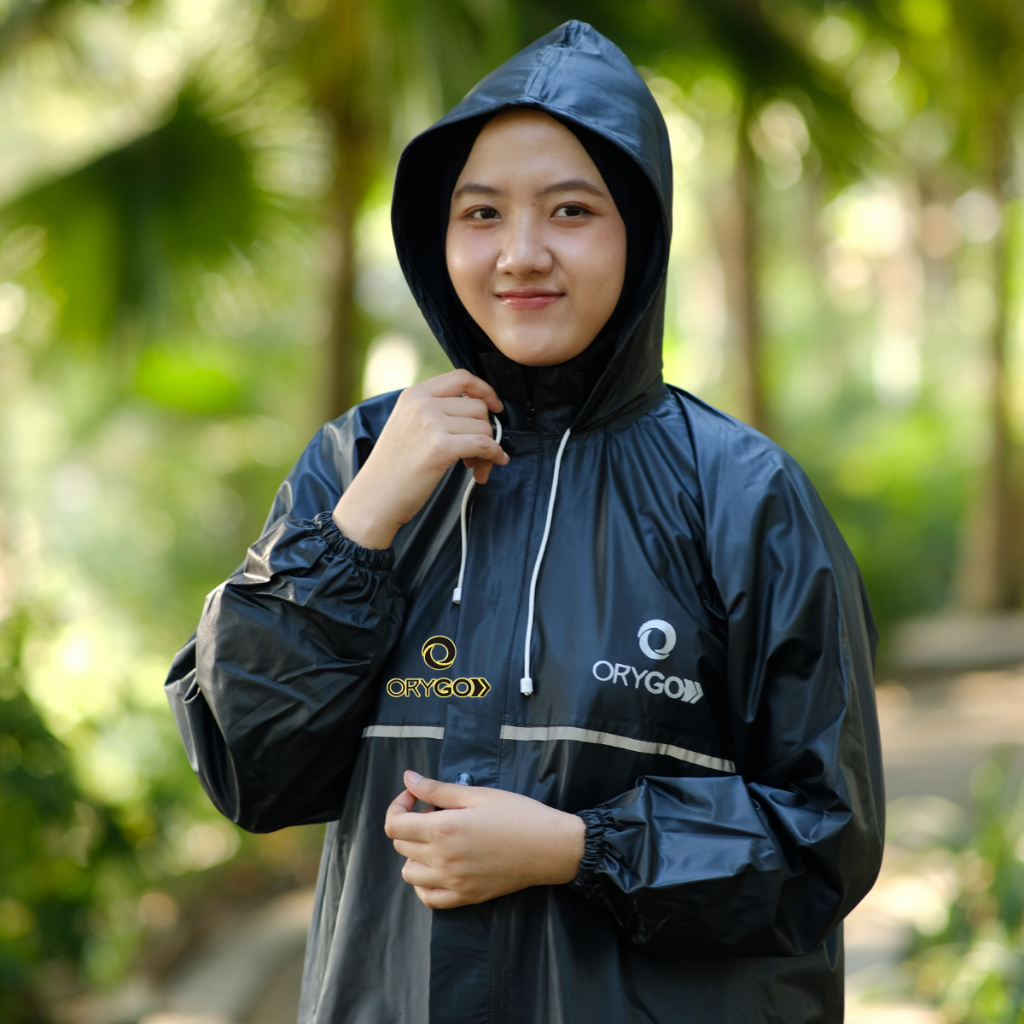 Jual JAS HUJAN, RAINCOAT Pria Wanita Terbaru By ORYGO Anti Rembes Original | Shopee Indonesia