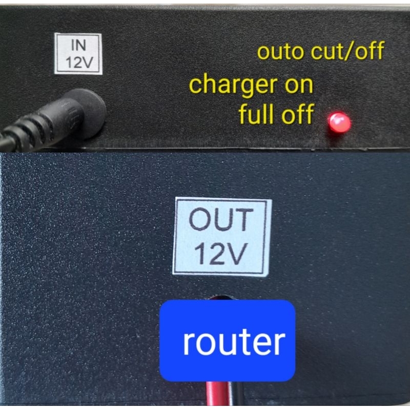 Jual ups mini plus batrei in 12v, 24v out 5v,9v,12v dan 24v 2 amper cocok untuk htb,cctv,router ...