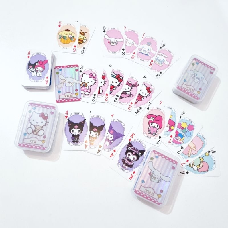 Jual Kartu Remi Sanrio + Box | Shopee Indonesia