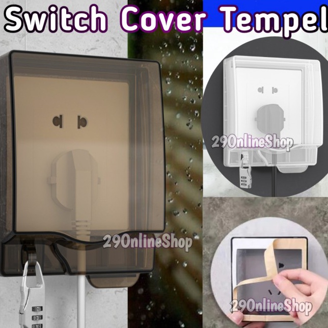 Jual MIf cover box switch on off lampu tempel dinding kotak pengaman ...
