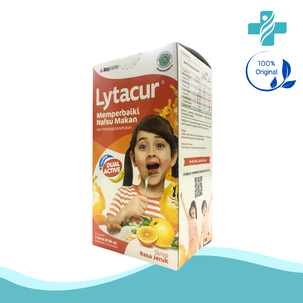 Jual Lytacur Sirup 60 ml | Shopee Indonesia