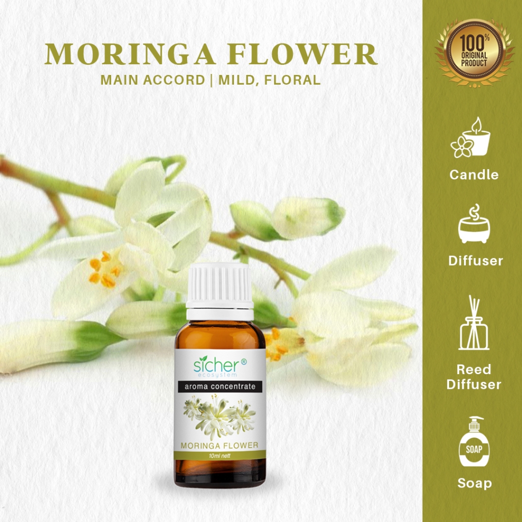 Jual Sicher Fragrance Oil Moringa Flower 10ml | Shopee Indonesia