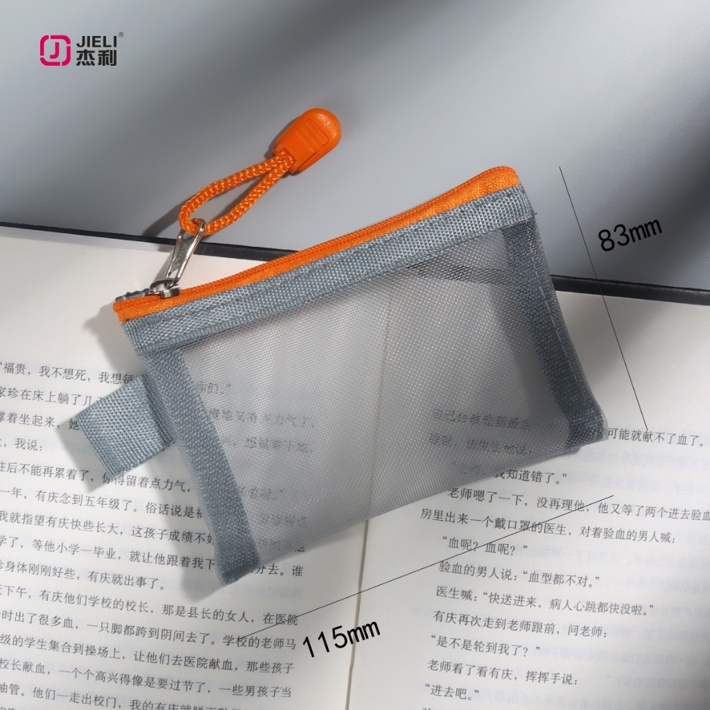 Jual HALO PATCH - TAS POUCH MINI JARING | POUCH TRANSPARANT ALAT TULIS ...