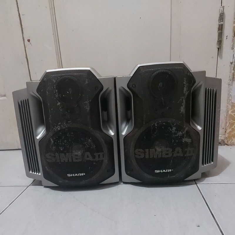 Jual Speaker Pasif Sharp Simba2 3 way | Shopee Indonesia