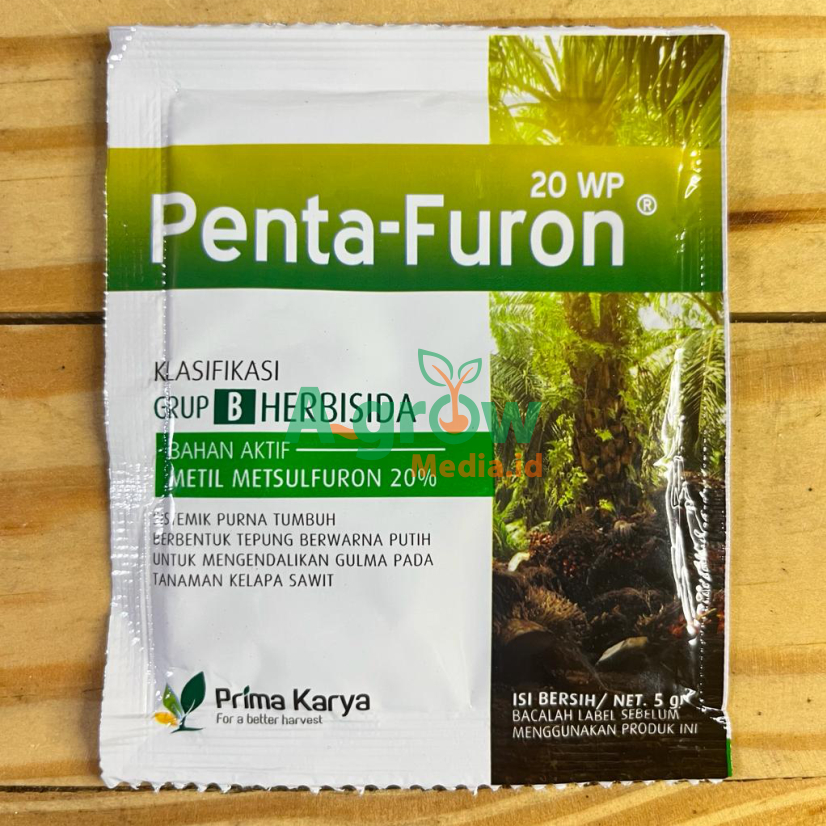 Jual Hebisida Sistemik PENTA-FURON 20 WP Kemasan Sachet 5 Gram Prima ...