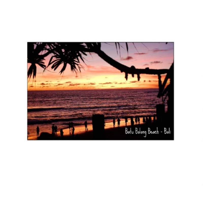 Jual Kartu Pos Batu Bolong Postcard Bali Island Beach Club Greeting ...
