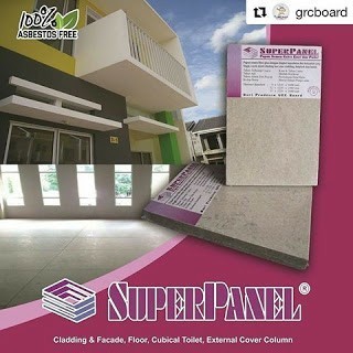 Jual GRC Board 9MM x 1220 x 2440 mm - Superpanel 9MM | Shopee Indonesia